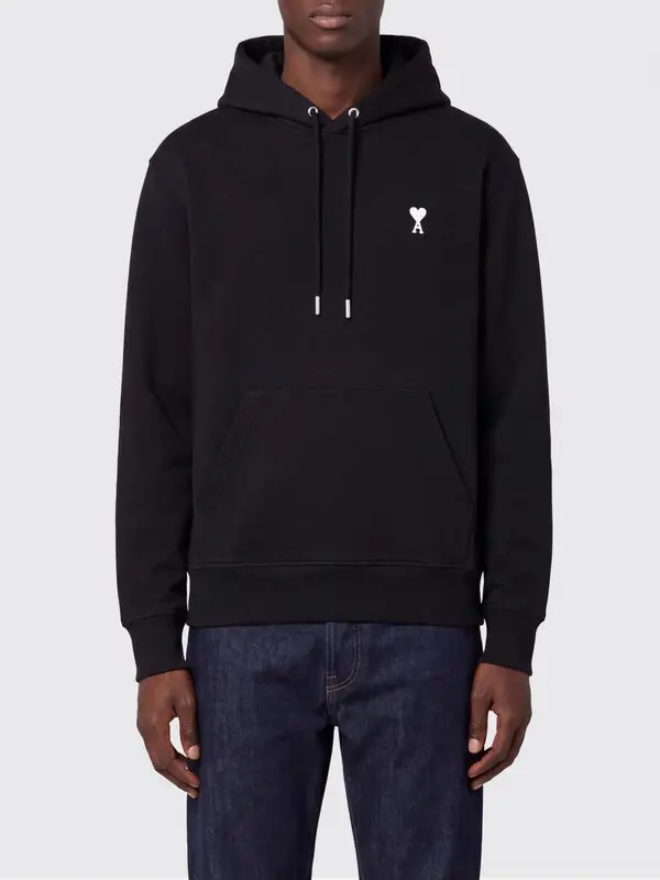 AMI Paris Hoodie - Black