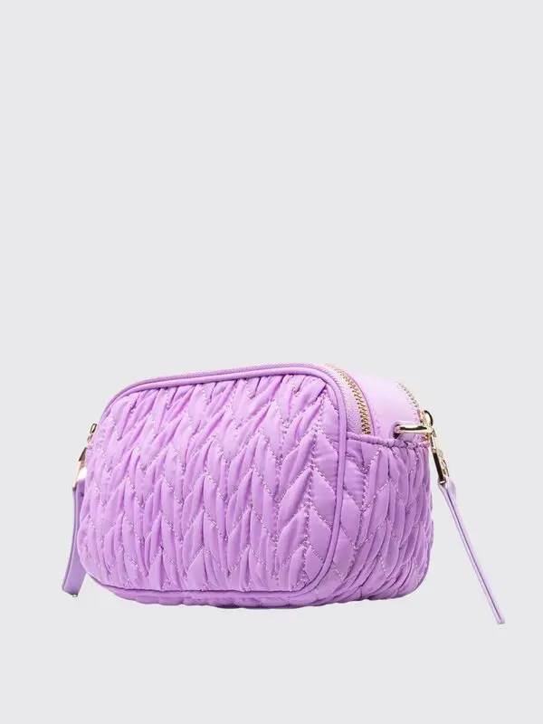 Versace Quilted Crossbody Bag With Heart Coin Purse