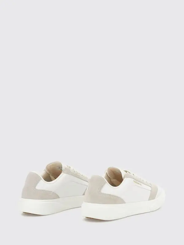 Casablanca Bi-colour Leather And Textile Low Top Sneakers - White 1