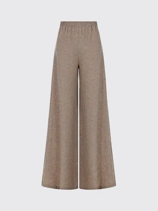 Fabiana Filippi Linen Palazzo Trousers - Rope