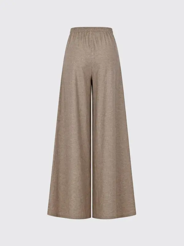 Fabiana Filippi Linen Palazzo Trousers - Rope