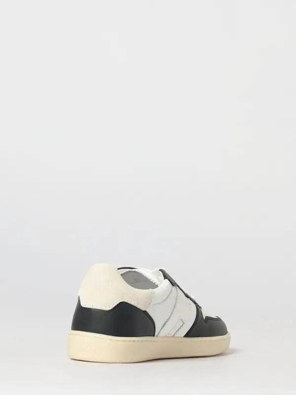 Hogan Cool Two-tone Calfskin Sneakers With Memory Foam Sole