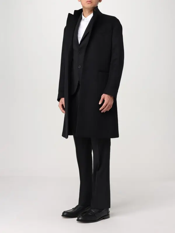 Emporio Armani Single Breasted Coat