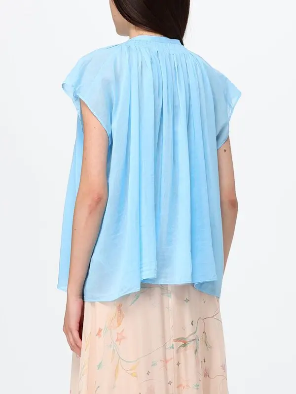 FORTE_FORTE Basic Cotton And Silk Shirt