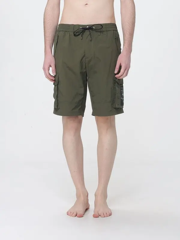 Dolce & Gabbana Knee-length Cargo Swim Shorts In Polyamide