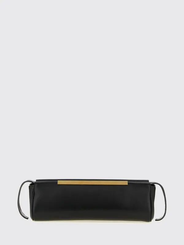 Khaite Smooth Lambskin Leather Mini Handbag With Zip Closure