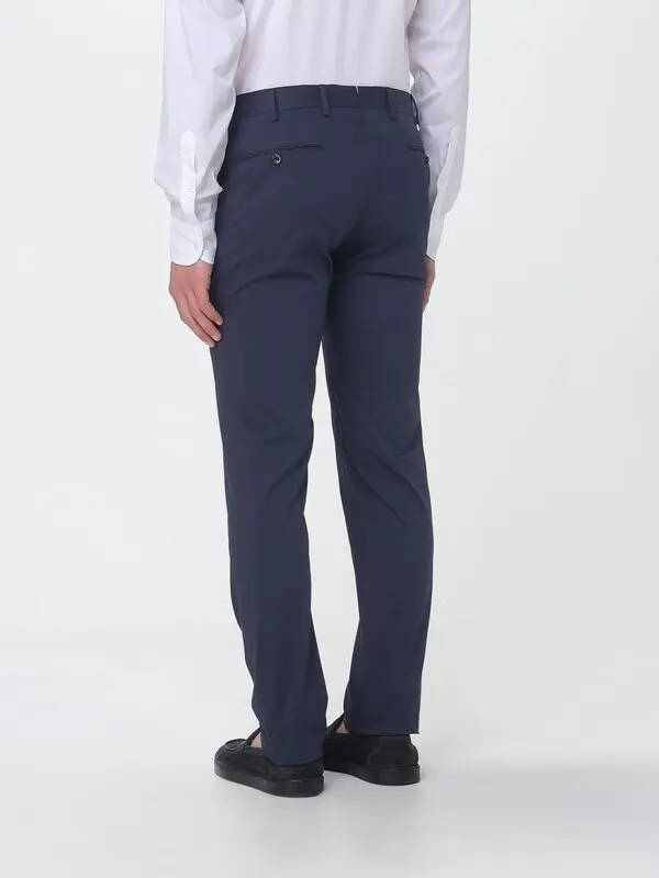 PT TORINO Stretch Cotton Blend Chino Trousers - Navy