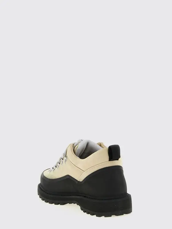 Diemme Roccia Suede And Canvas Hiking Boots With Lug Sole