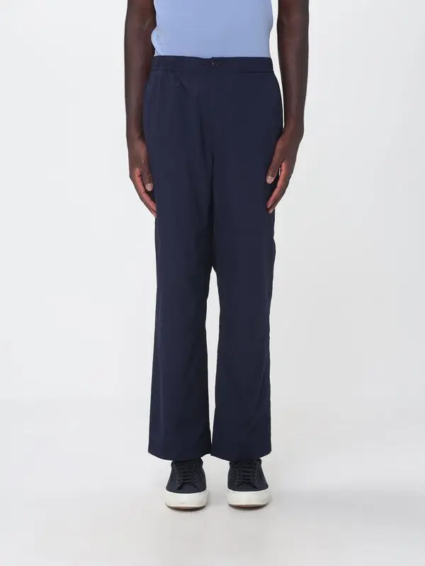 SAVE THE DUCK Slim Fit Stretch Technical Fabric Pants - Navy
