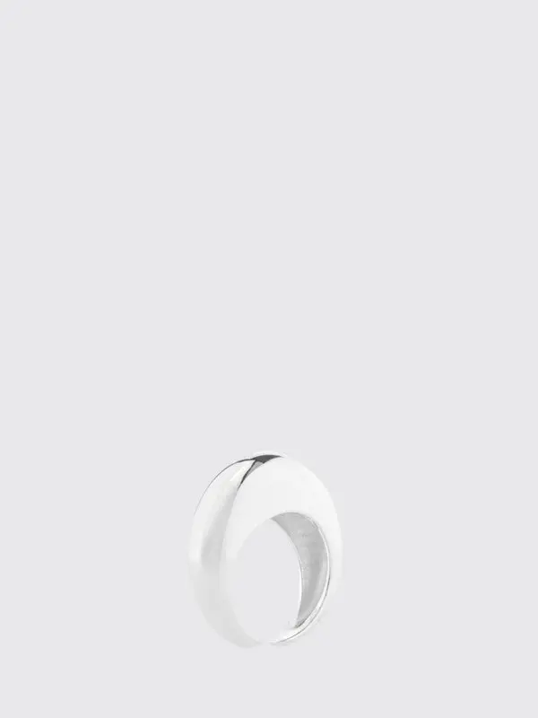 Federica Tosi New Stone Plated Bronze Ring - Silver