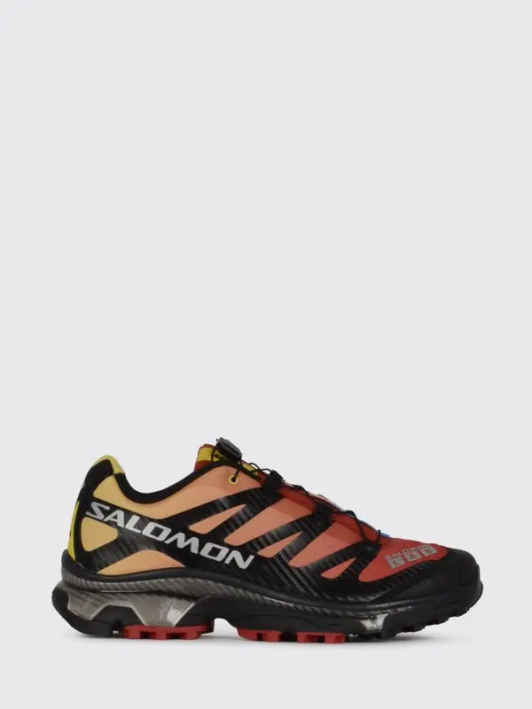 SALOMON Xt-4 Og Two-tone Mesh Sneakers With Notched Sole And Drawstring Closure