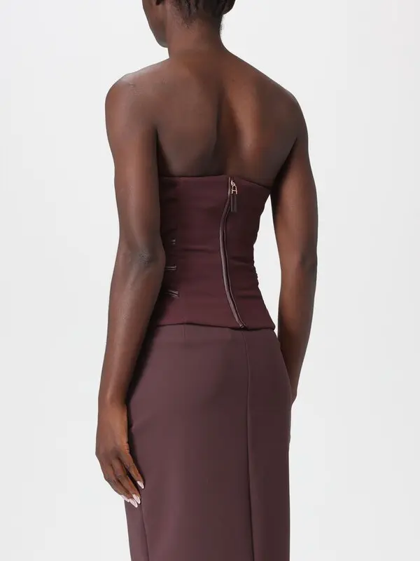 Elisabetta Franchi Top Colour - Wine