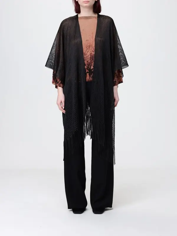 Liu Jo Knitted Poncho - Black