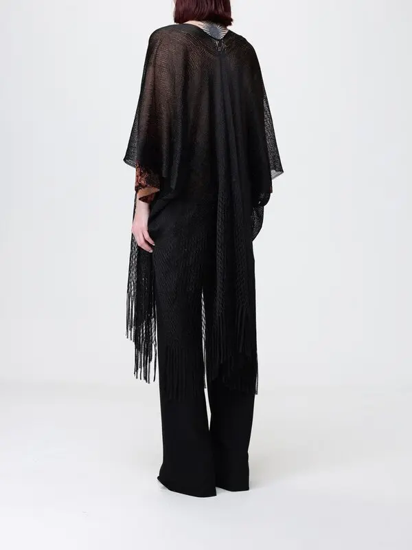 Liu Jo Knitted Poncho - Black