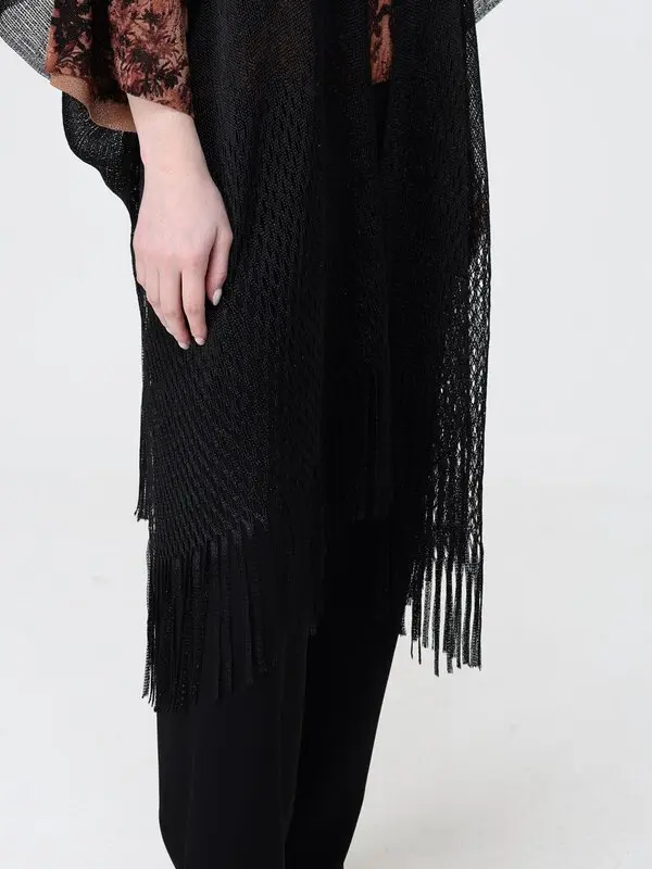 Liu Jo Knitted Poncho - Black