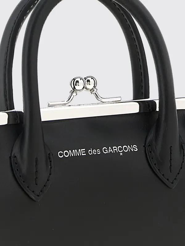 Comme Des Garçons Smooth Leather Snap-button Wallet