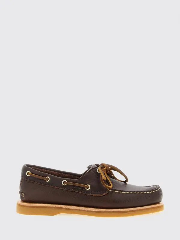 Timberland Noreen Suede Leather Boat Shoes - Brown