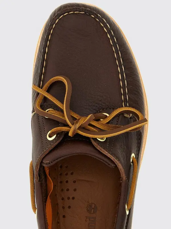 Timberland Noreen Suede Leather Boat Shoes - Brown