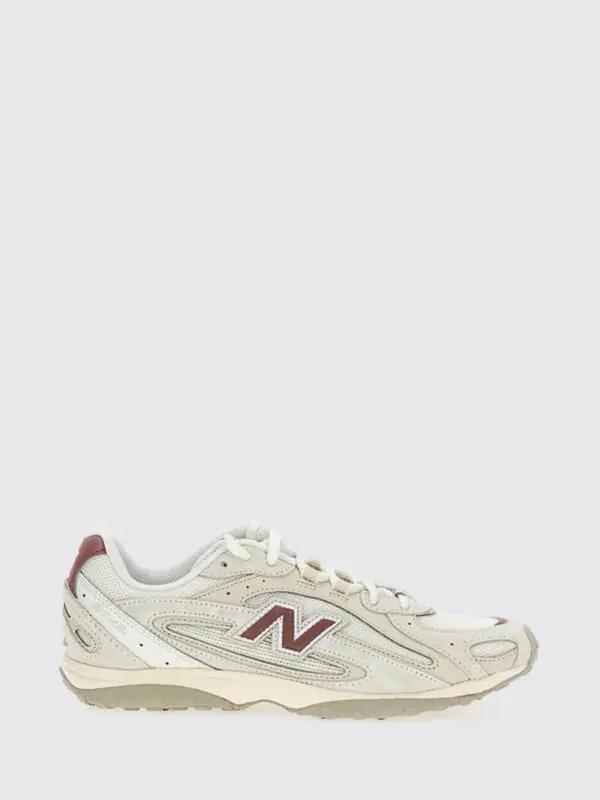 NEW BALANCE 204l Suede And Mesh Sneakers - White