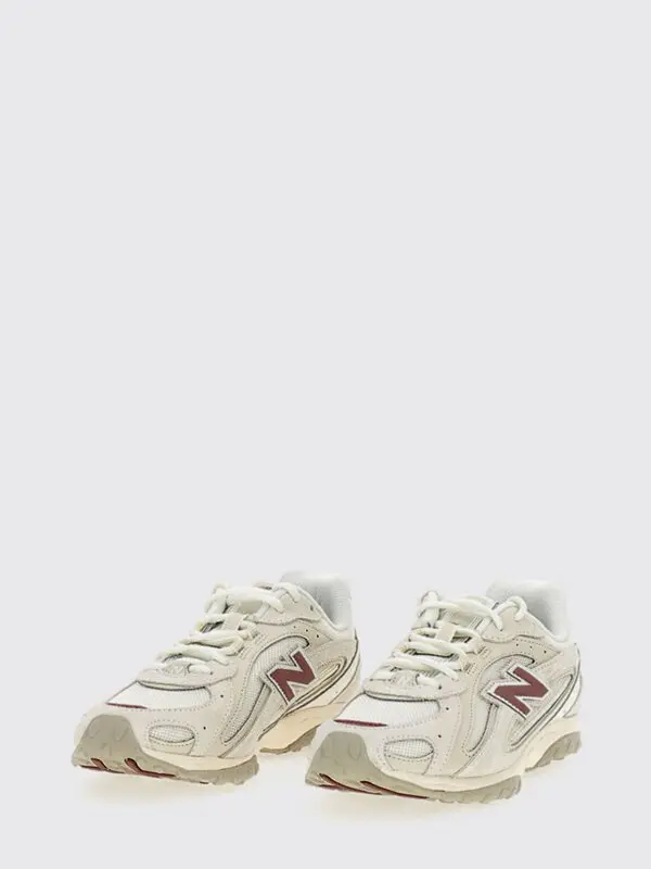 NEW BALANCE Suede And Mesh Lace-up Sneakers