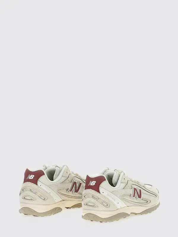 NEW BALANCE Suede And Mesh Lace-up Sneakers