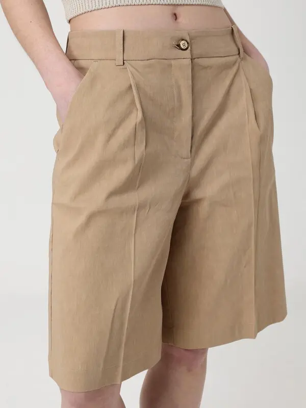 Pinko Viscose Blend Chino Shorts