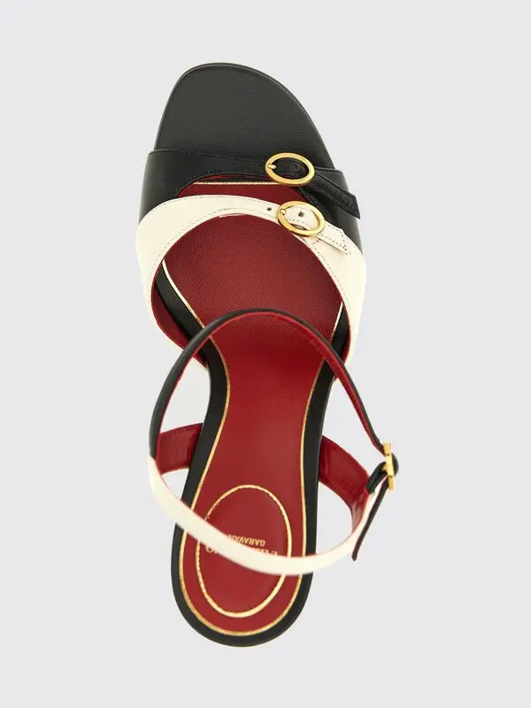 Valentino Garavani Crasher Leather Platform Sandal