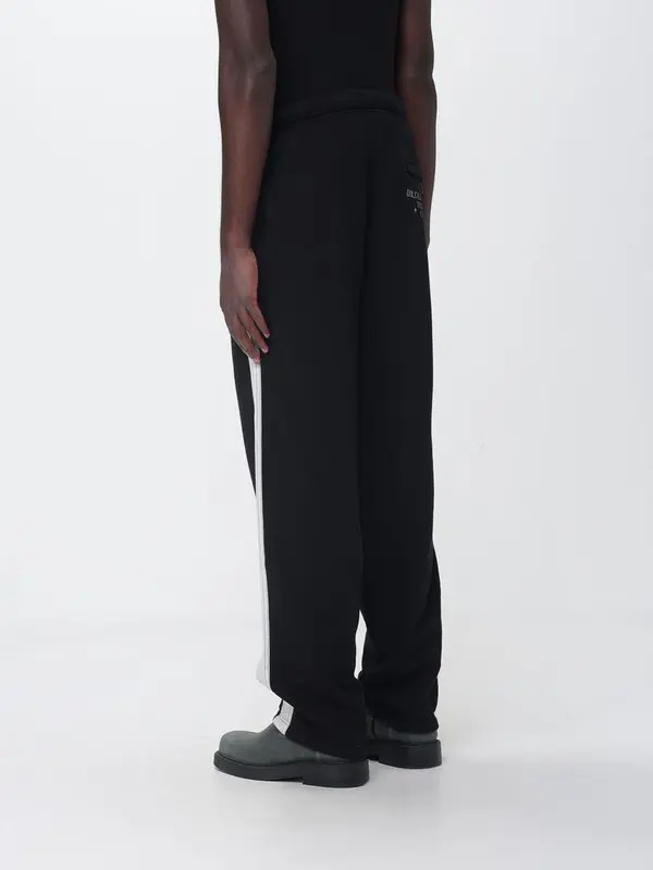 Dolce & Gabbana Cotton Jogging Pants With Elasticated Waist And Contrast Logo