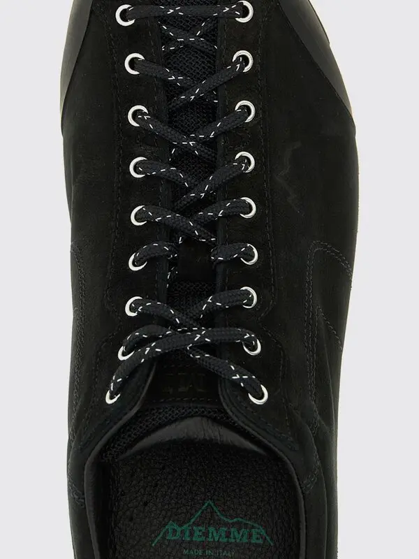 Diemme Movida '92 Nubuck Sneakers With Vibram Sole - Black