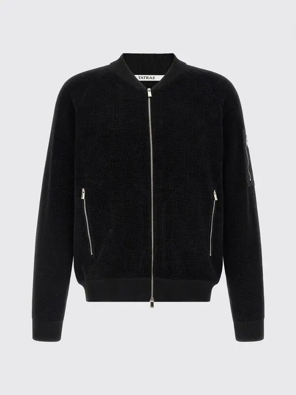 TATRAS Cotton-blend Bomber Jacket With Zip Closure And Dropped Shoulders