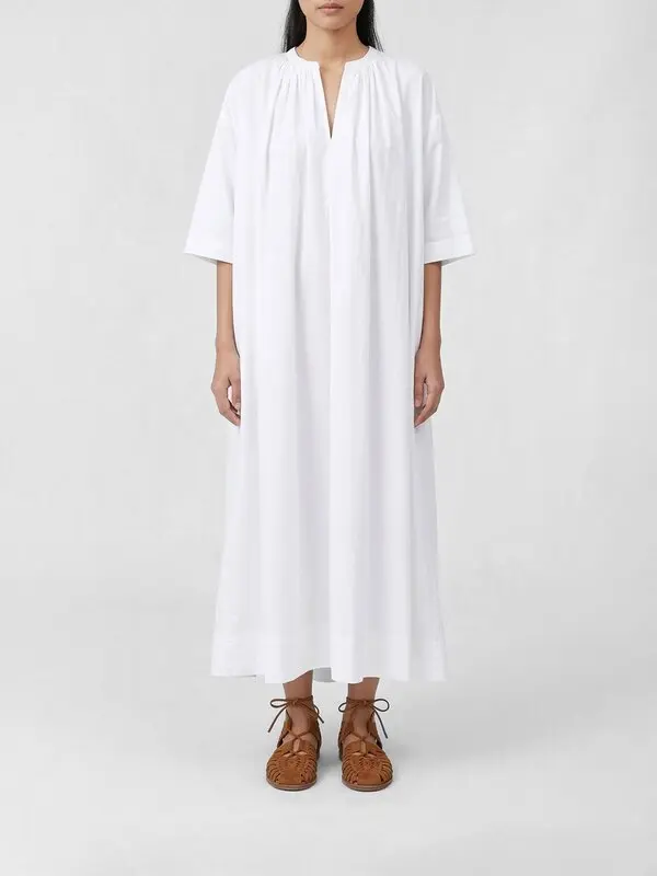 Aspesi Cotton Tunic Dress - White
