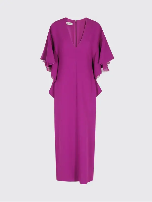Alberta Ferretti Crêpe Long Dress