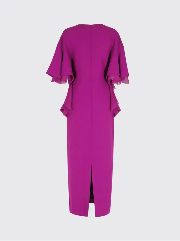 Alberta Ferretti Crêpe Long Dress