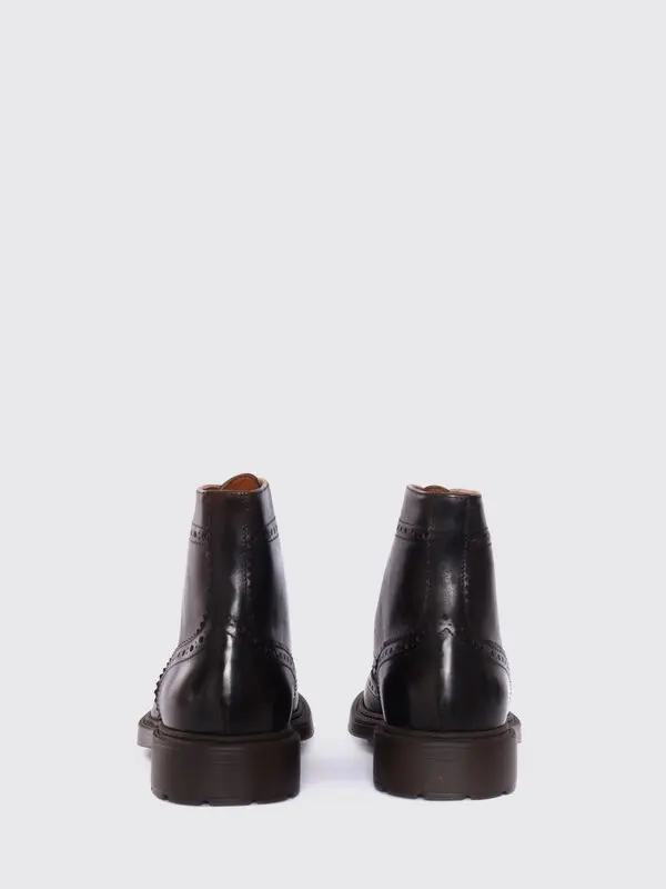 DOUCAL'S Lace-up Wingtip Boots - Grey