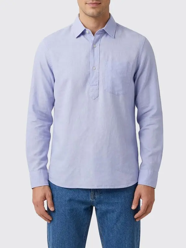 Aspesi Cotton Basic Shirt - Blue