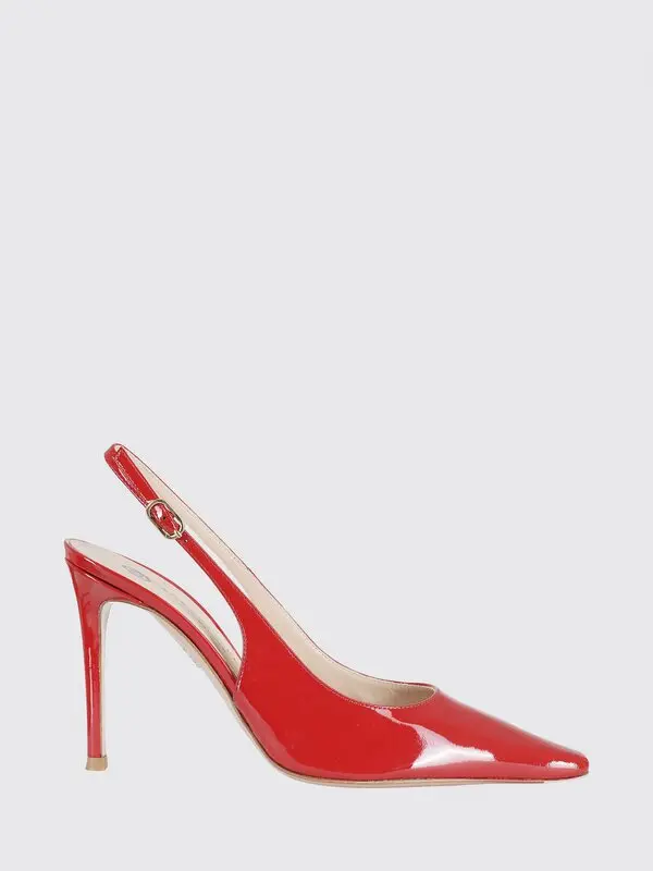 Roberto Festa Klept Patent Leather Slingbacks - Red