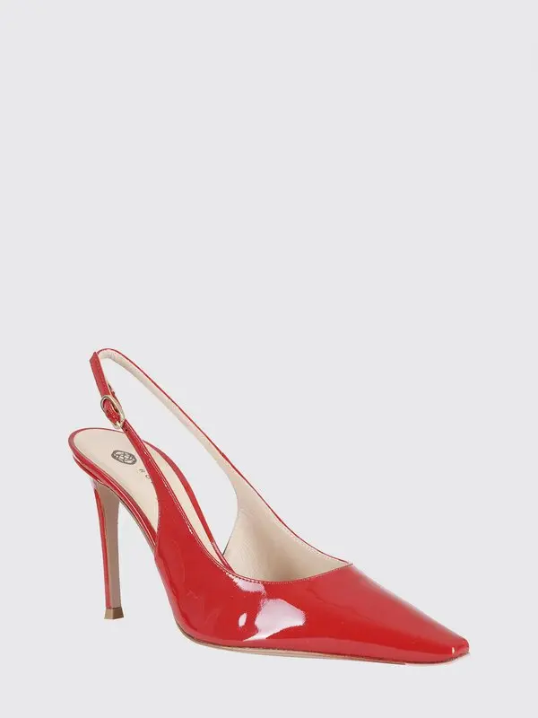 Roberto Festa Klept Patent Leather Slingbacks - Red