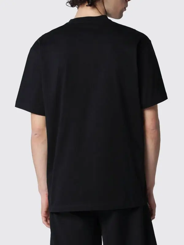 Y3 Relaxed Fit Bci Cotton T-shirt With Tone-on-tone Logo Print