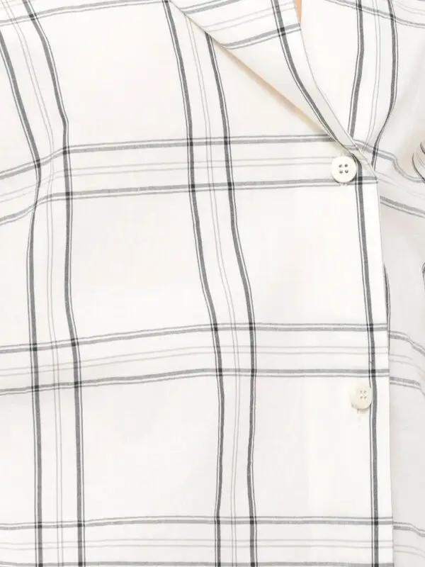 Attico Cotton Check Shirt