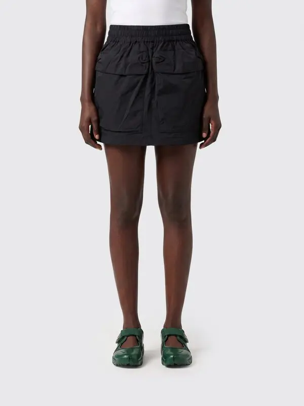 DIESEL® Nylon Skirt With Patch