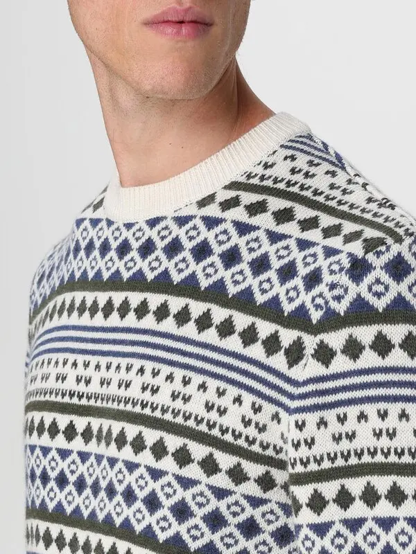 Barbour Geometric Print Jumper