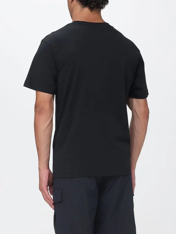 SAVE THE DUCK Basic Short-sleeved Pure Cotton Crewneck T-shirt By - Black