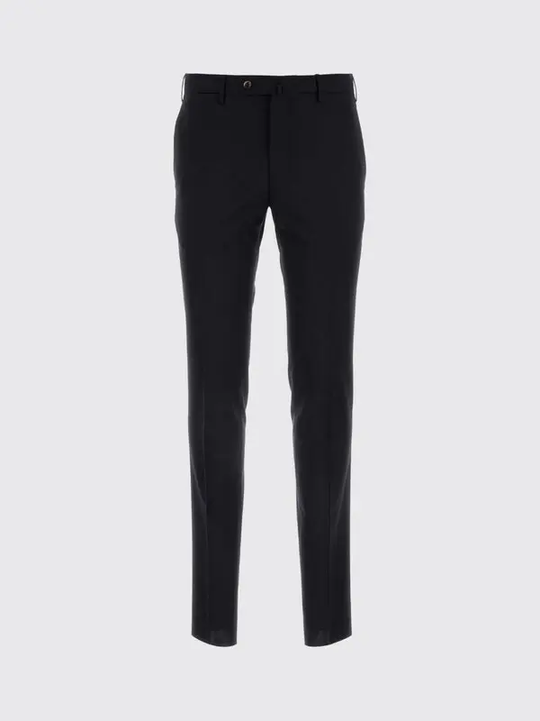 PT TORINO Stretch Virgin Wool Tailored Trousers - Blue
