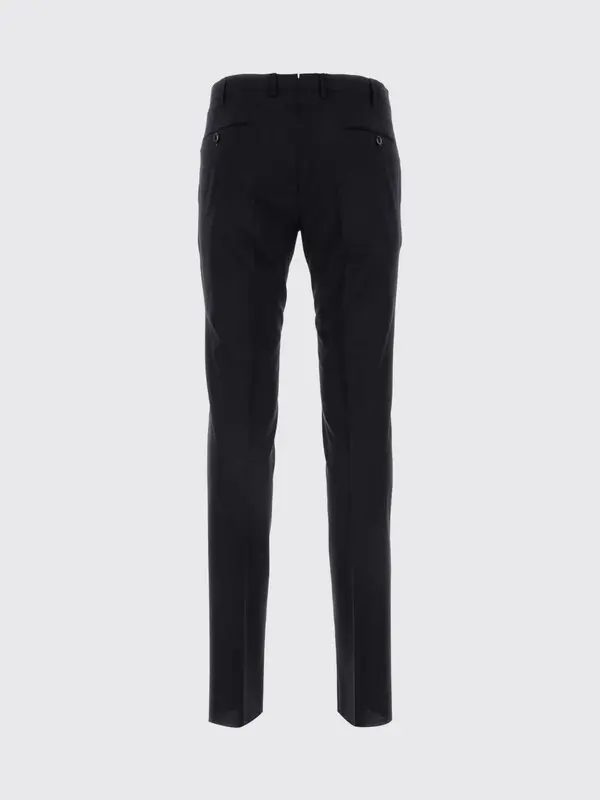 PT TORINO Stretch Virgin Wool Tailored Trousers - Blue