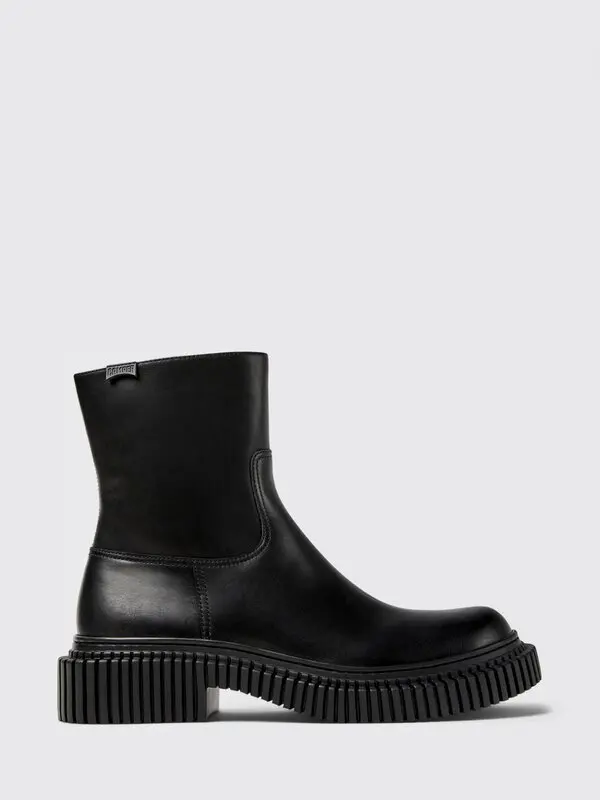 Camper Leather Ankle Boots