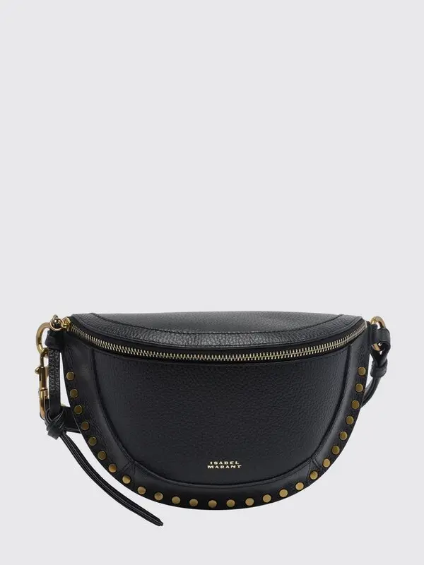 Isabel Marant Étoile Skano Calfskin Leather Crossbody Bag With Decorative Studs