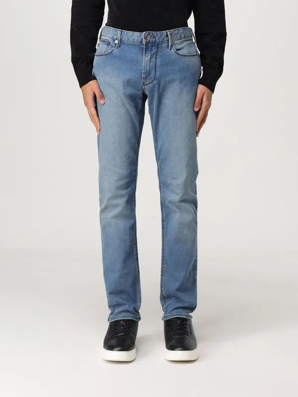 Emporio Armani Straight Leg Jeans - Navy