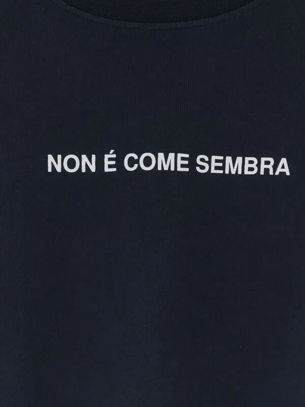Aspesi Cotton Slogan T-shirt