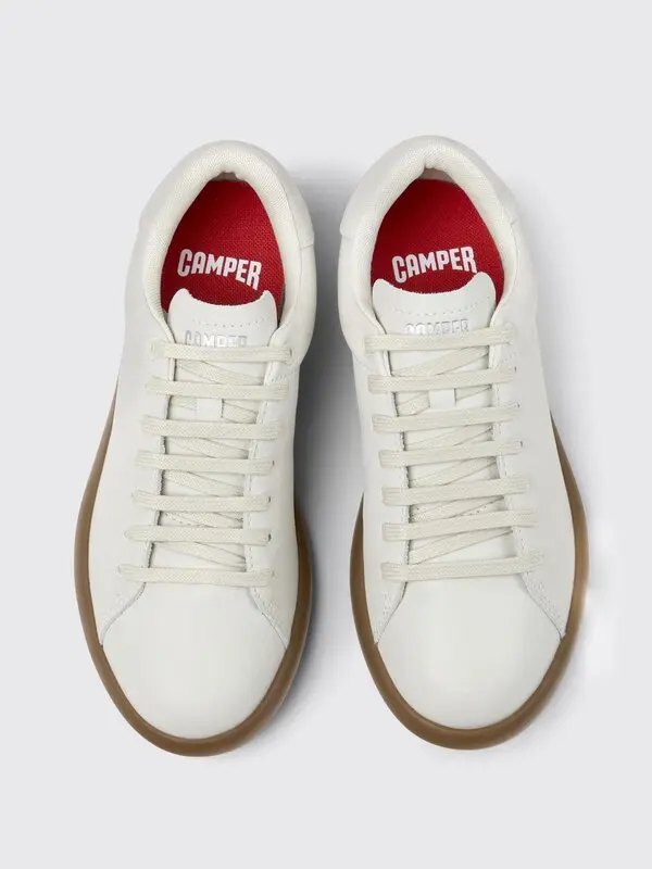 Camper Lace Up Leather Sneakers
