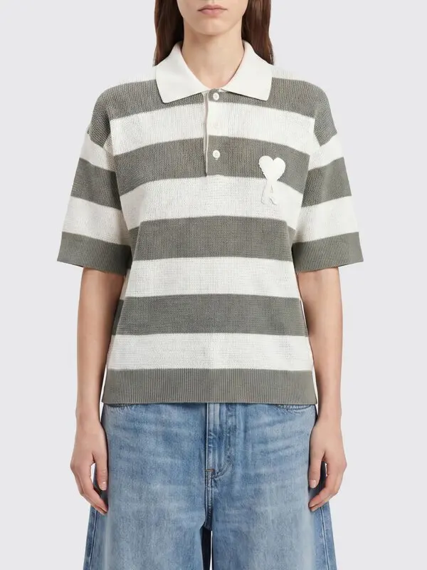 AMI Paris Polo Shirt - Multicolor